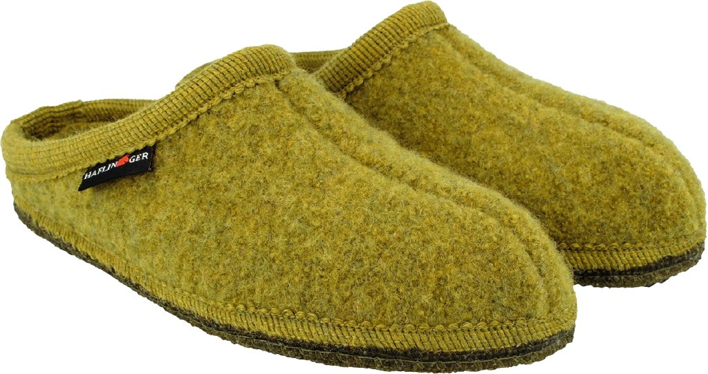 Haflinger Alaska Clogs Sabot Donna Walkstoff almgrün 611001106 ...